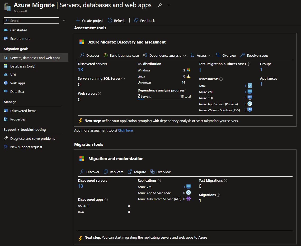 Azure Migrate – Discovery and assessment Parte 2 – Elton Bordim ...